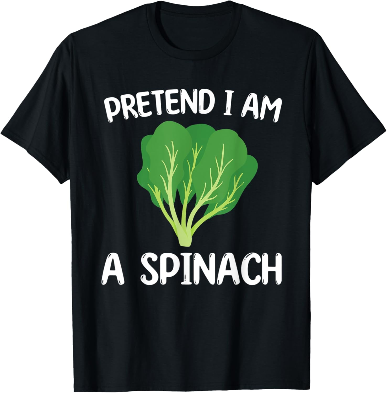 Cute Spinach Costume Love Healthy Food T-Shirt100% cotton - Walmart.com