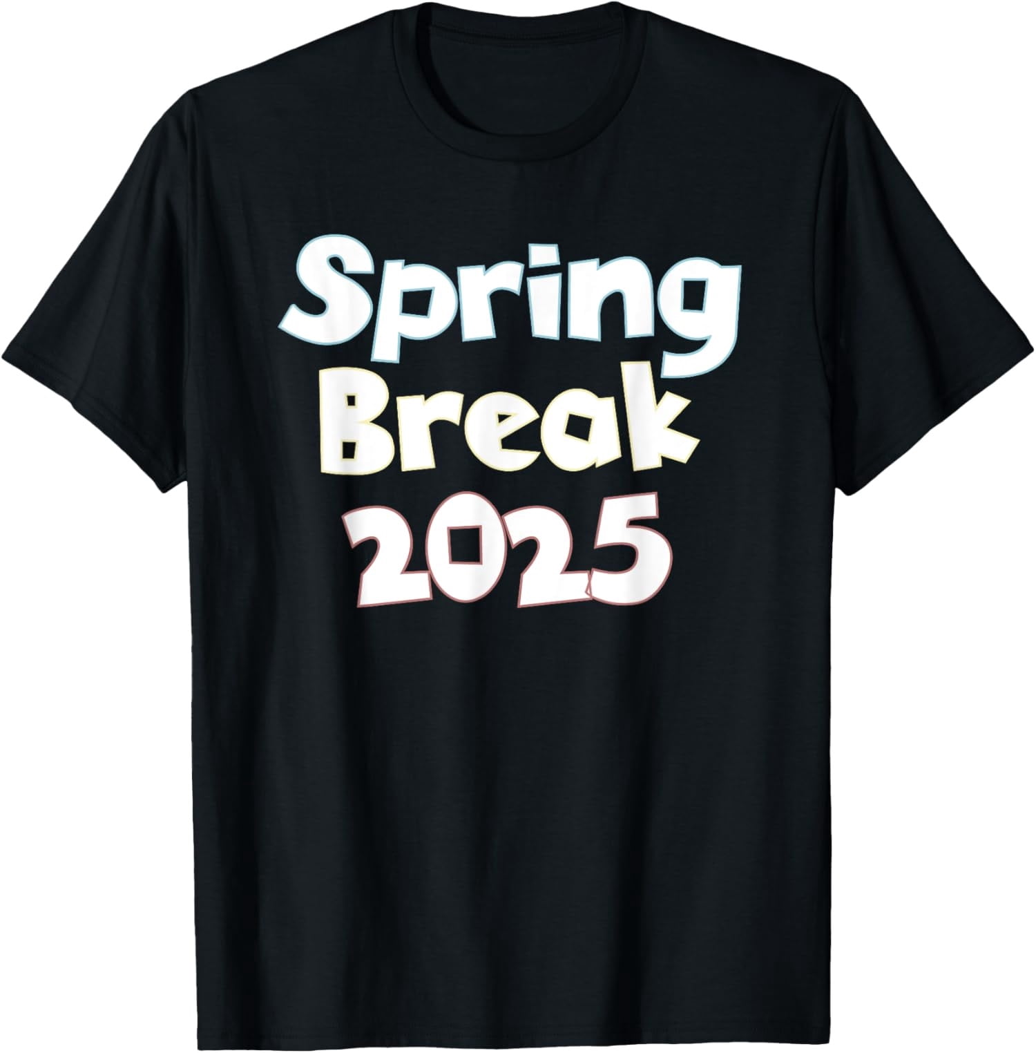 Cute Spring Break 2025 Party - Beach Vacation Road Unisex T-Shirt ...