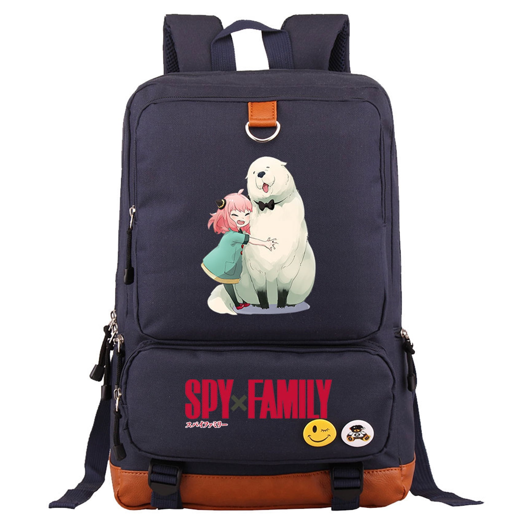 Cute Spy X Family Backpack Casual Anime Bookbag Durable Outdoor ...