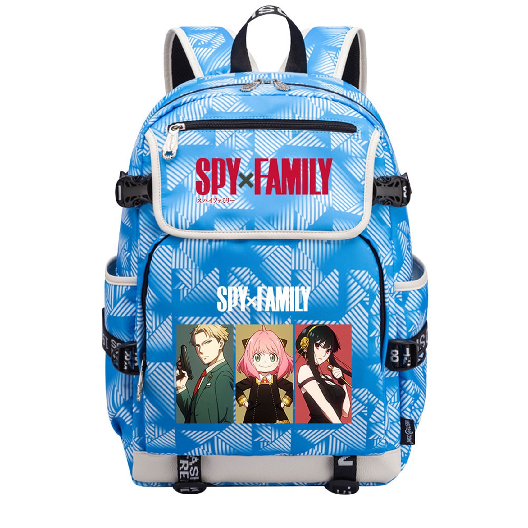 Cute Spy x Family Backpack Waterproof Travel Knapsack Large Laptop Bag ...