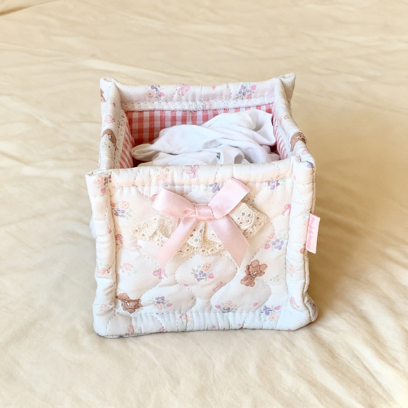 Cute Square Storage Basket - Unique Design Enhances Overall Aesthetics ...