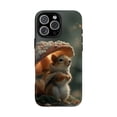 Cute Squirrel Glowing Mushroom Forest Whimsy Scene Phone Case 17 16 15 ...