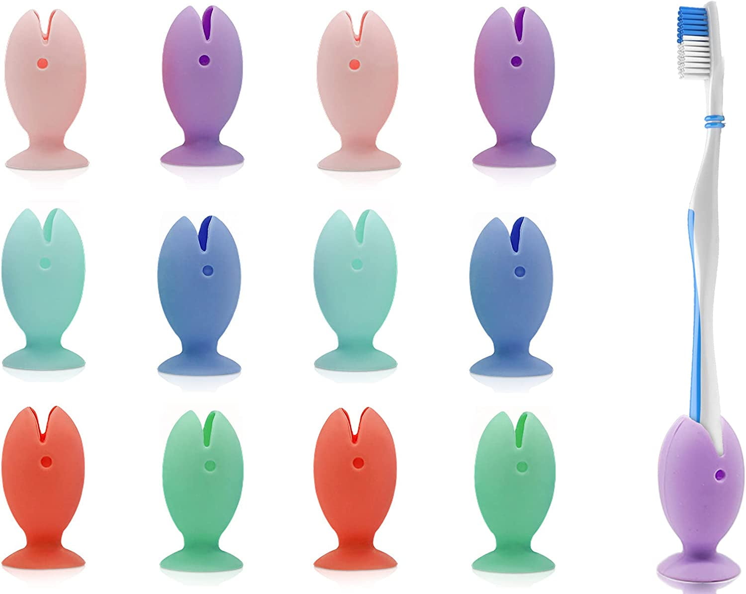 Cute Standing Tooth Brush Cover Cap Stand, Toothbrush Holder with ...