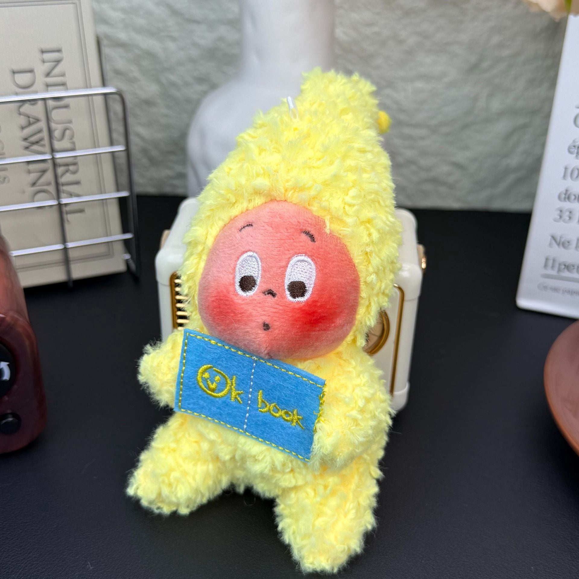 Cute Star Pendant Plush Toy Doll Bag Charm Keychain Stuffed Doll ...