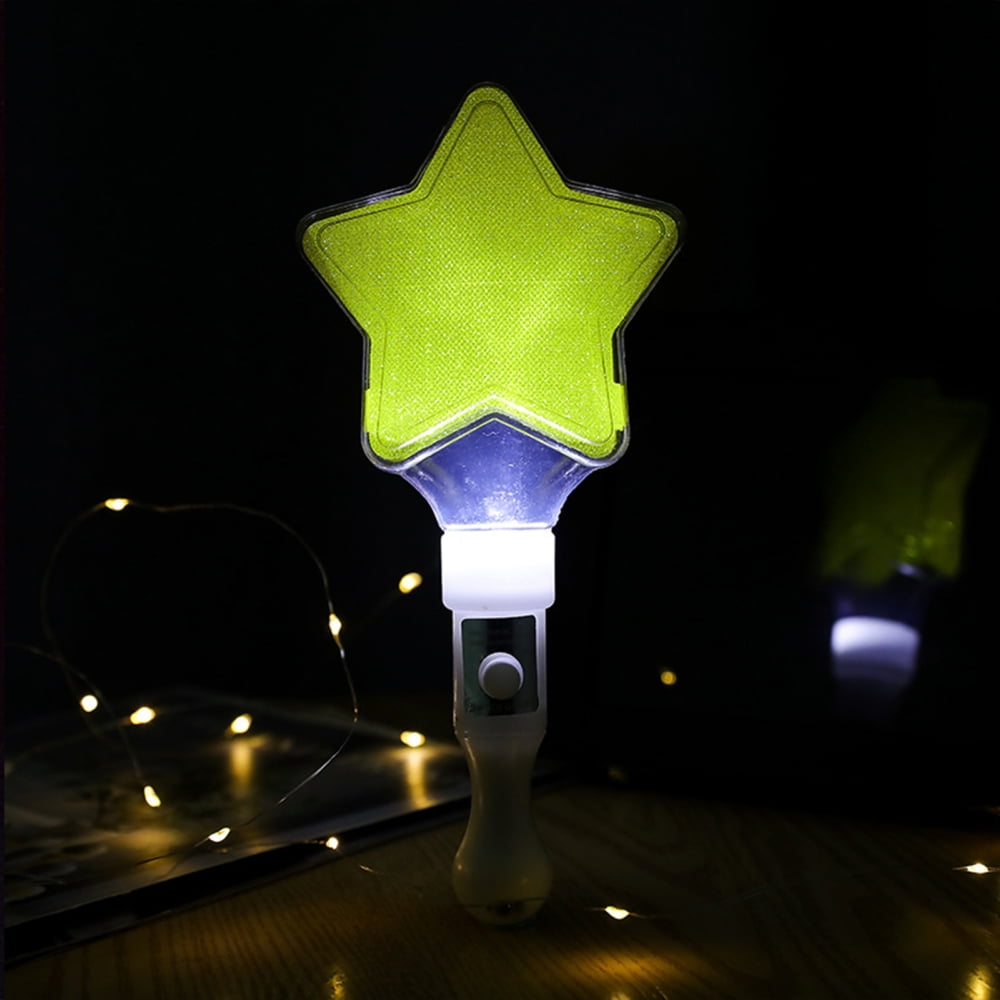 Cute Star Shaped Led Glow Stick Luminous Support Aid Rod Collection for ...