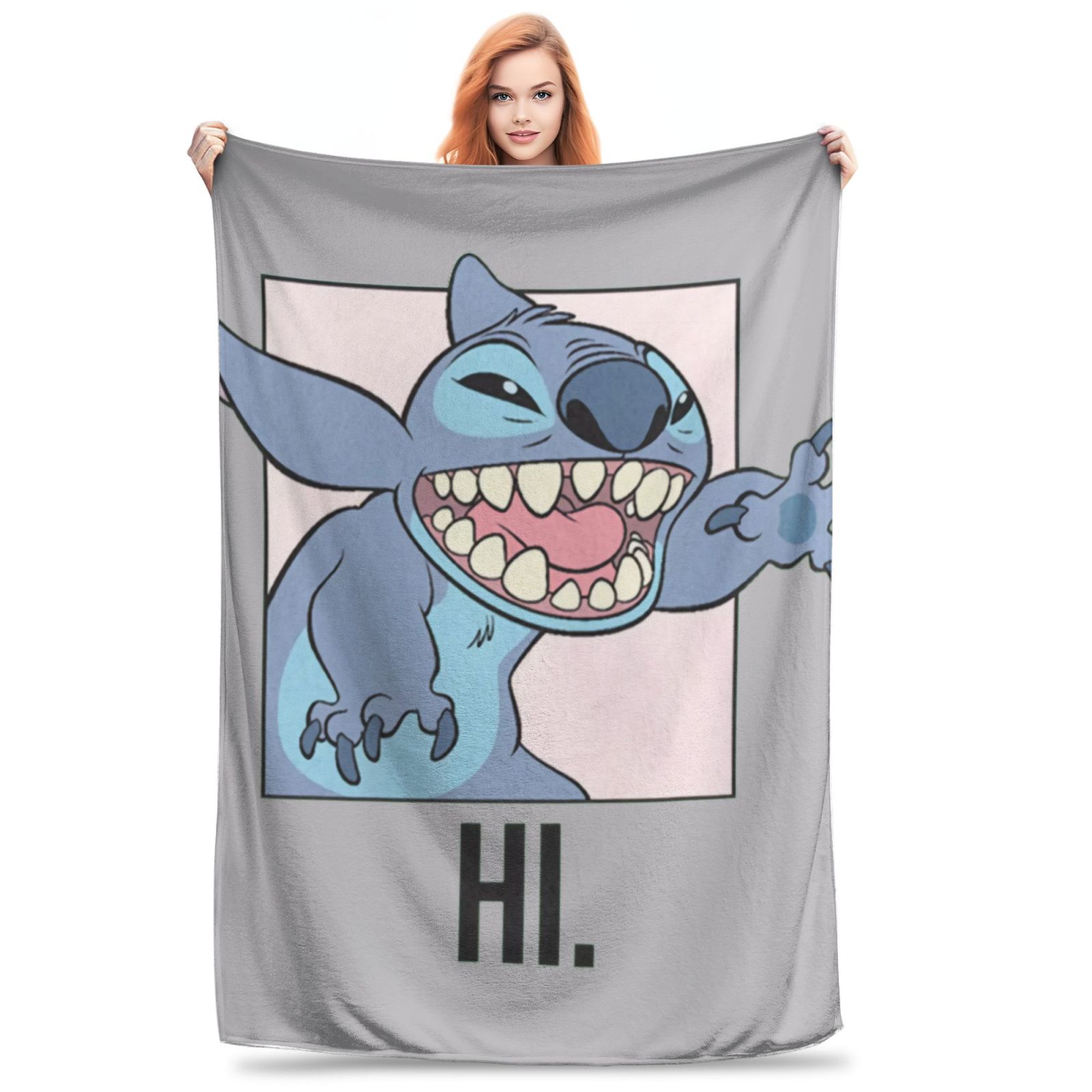 Cute Stitch Blanket Super Soft Lightweigh Throw Blanket for Men Women ...
