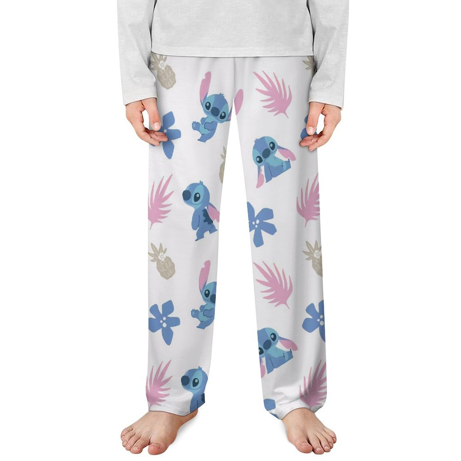 Cute Stitch Children's Pajamas Kids Home Pants Sleep Bottoms Lounge ...