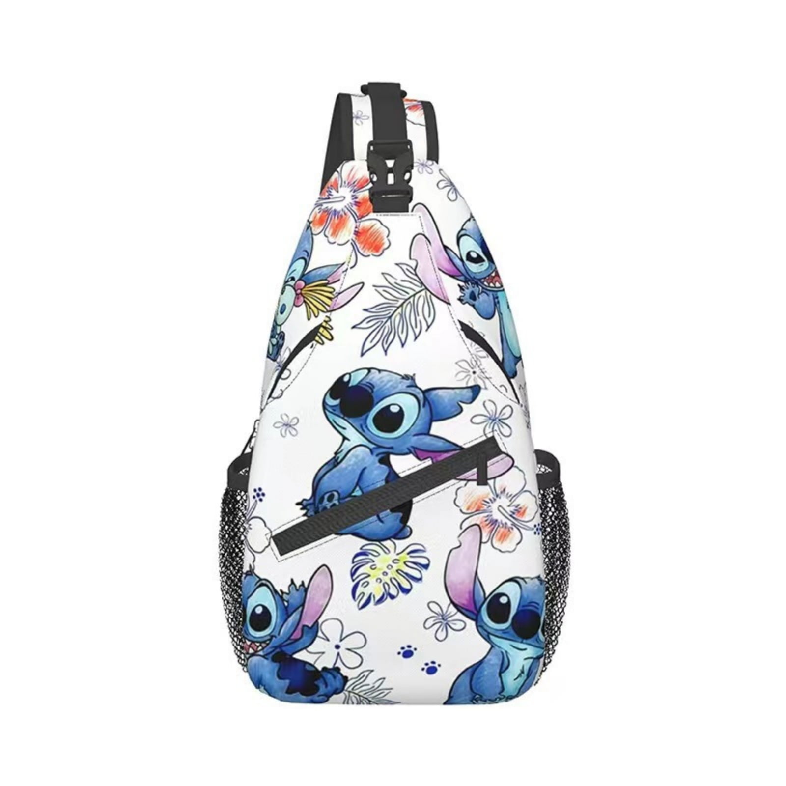 Cute Stitch Crossbody Bags for Men and Women, Cartoon Sling Bag, Casual ...