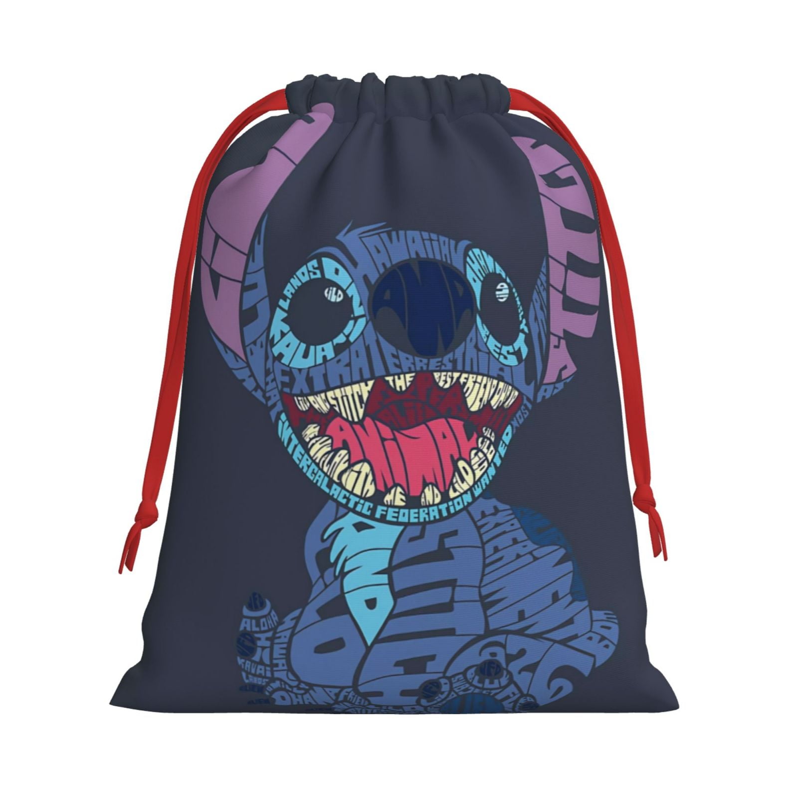 Cute Stitch Drawstring Bag For Kids Adults Gifts Drawstring Backpacks ...