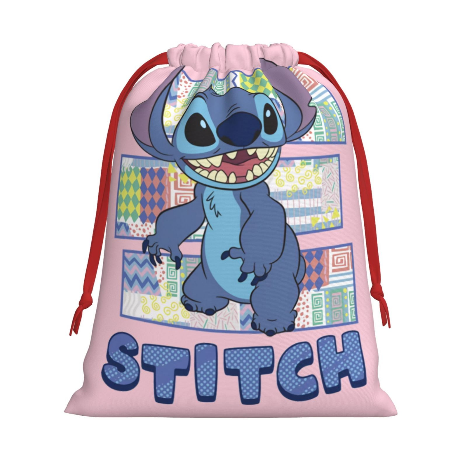 Cute Stitch Drawstring Bag For Kids Adults Gifts Drawstring Backpacks ...