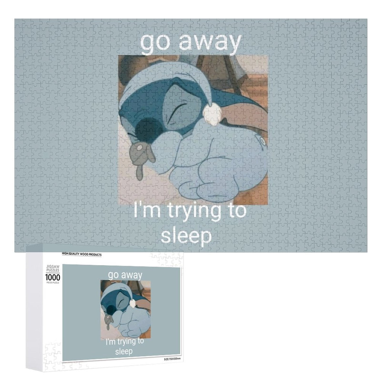 Cute Stitch Jigsaw Puzzles 1000 Pieces Cartoons Puzzle Cartoon Painting ...