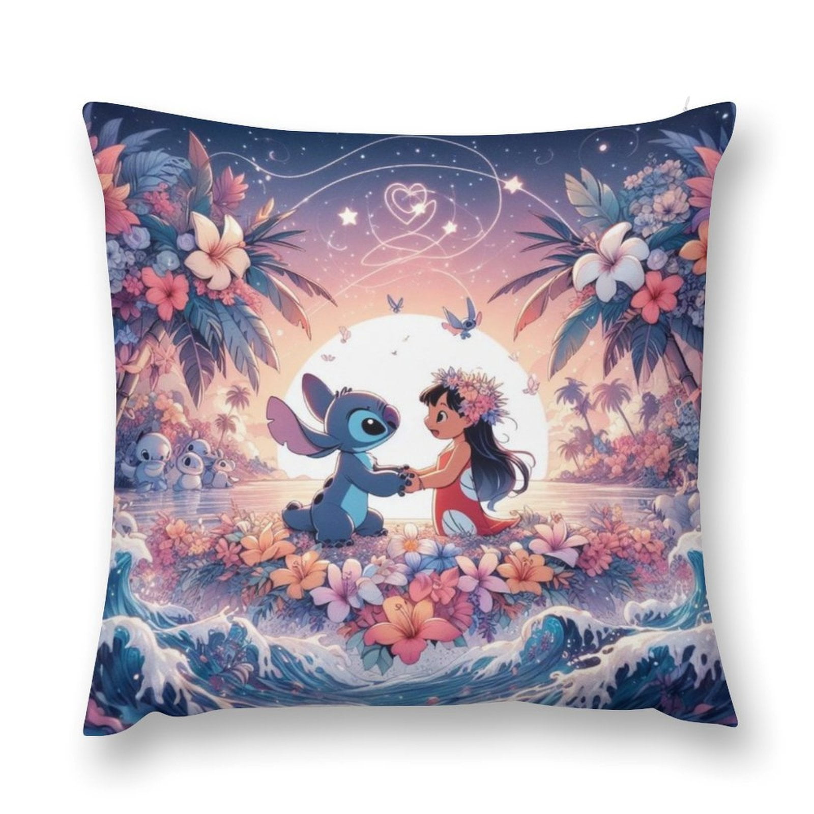 Cute Stitch Pillowcases Stitch Merch for Girls 20 "x20 " Kids Room ...
