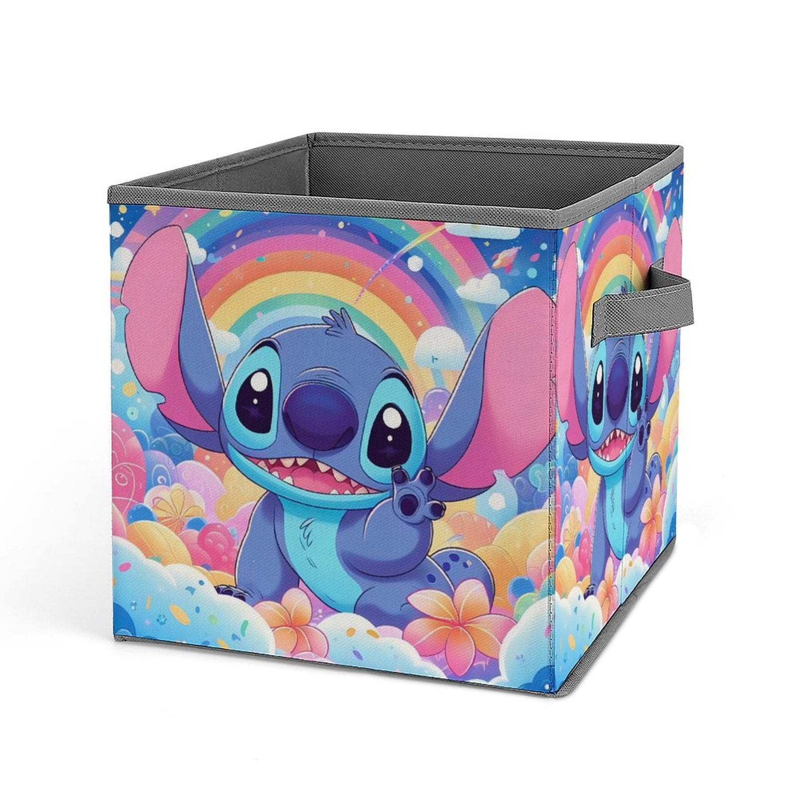 Cute Stitch Storage Cube Organizer Set Cartoon Closet Clothes Cube ...