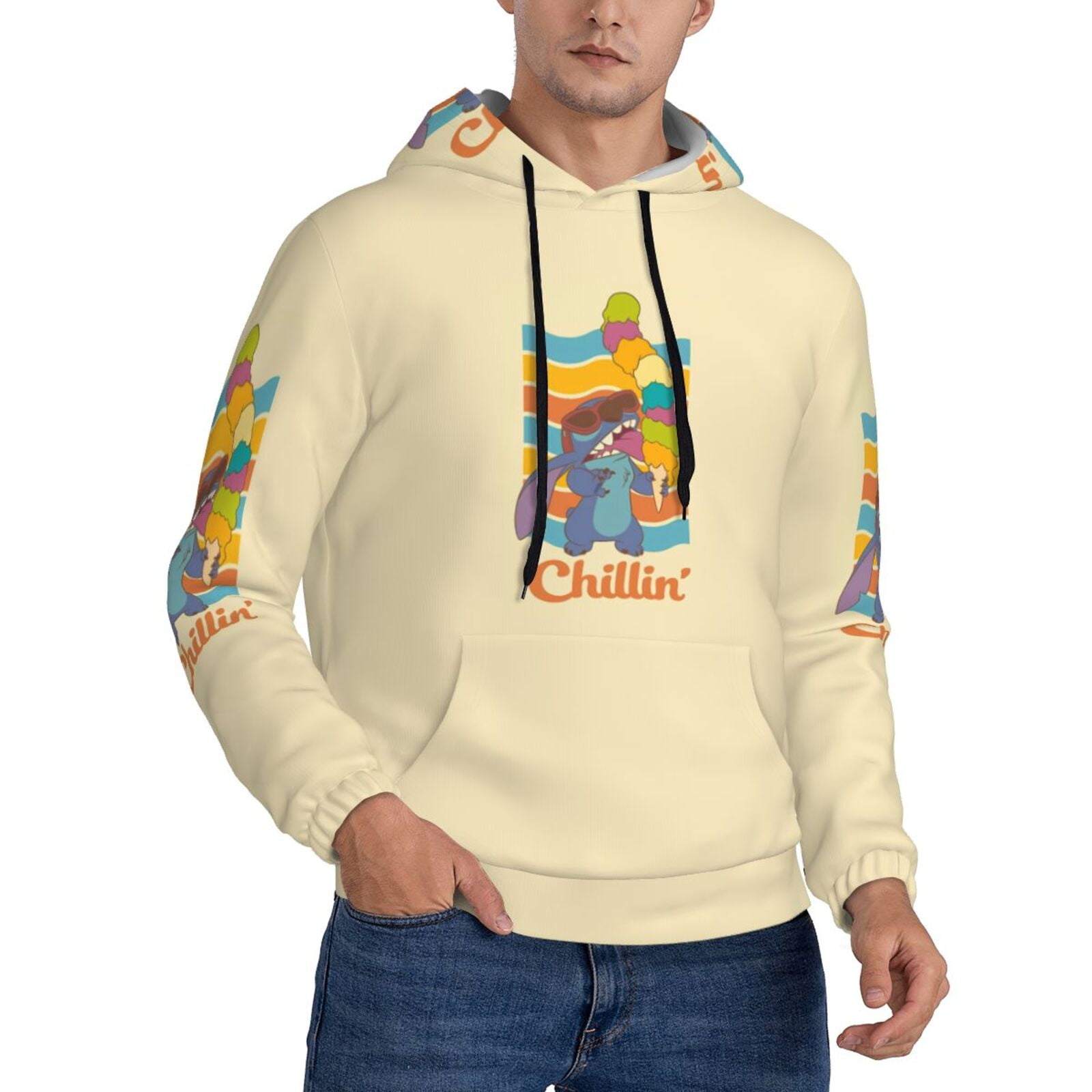 Cute Stitch Sweatshirts Hoodie 3D Print Hoodie for Men and Women ...