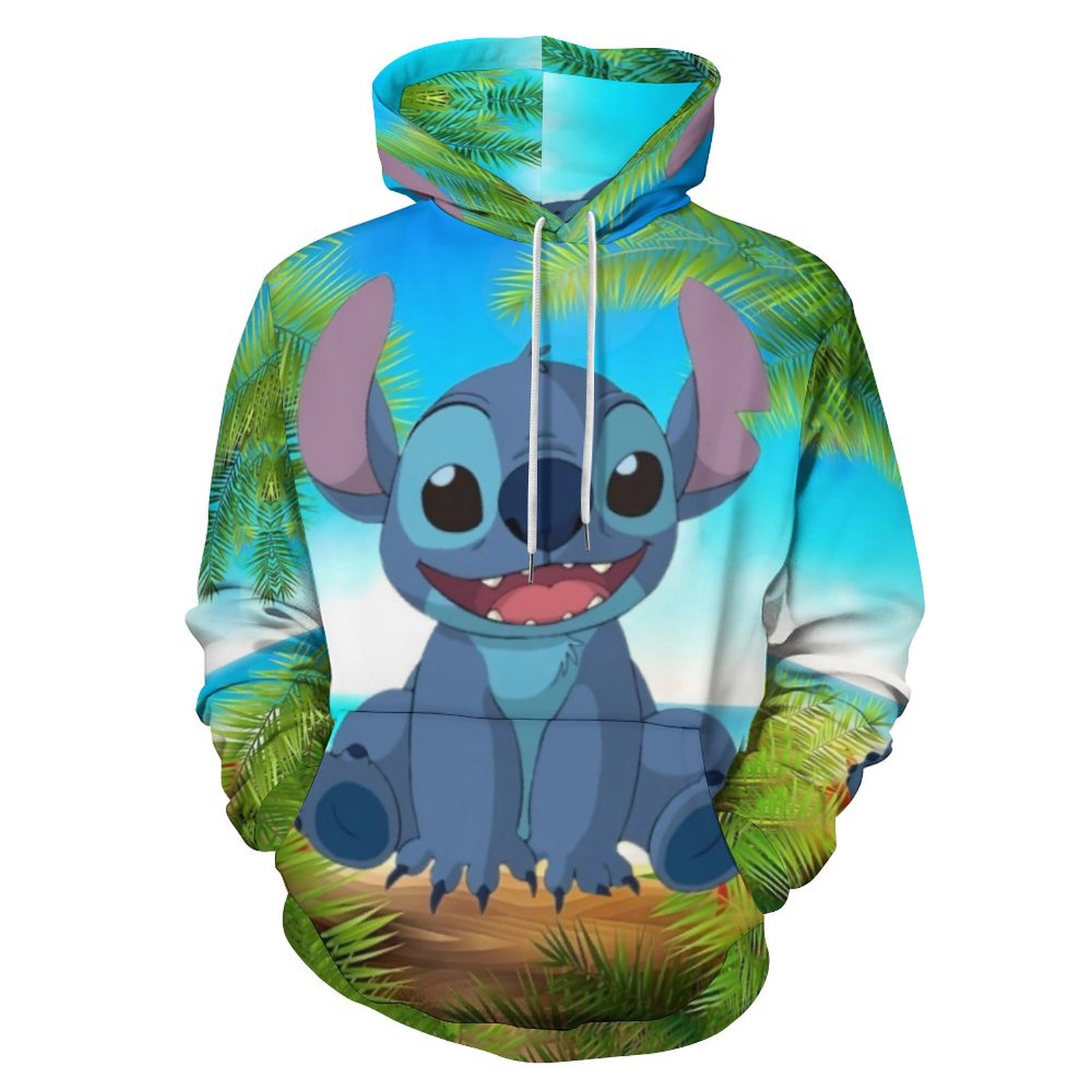 Cute Stitch Sweatshirts Hoodie 3D Print Hoodie for Men and Women ...