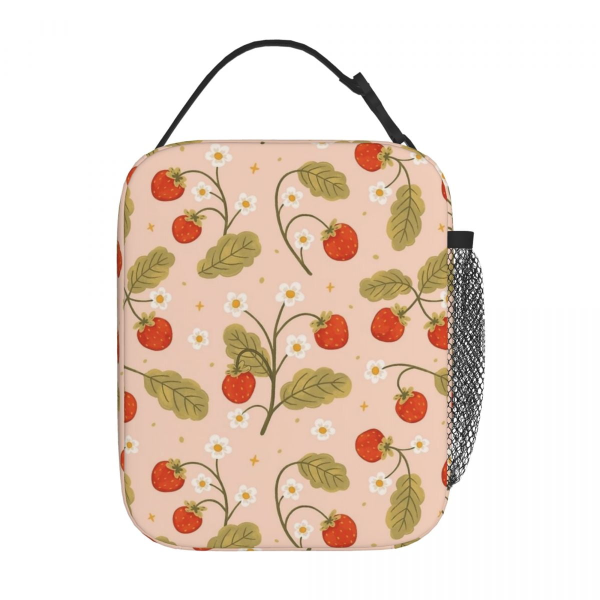 Cute Strawberry Bon Bon Merch Insulated Lunch Bags For Travel Storage ...