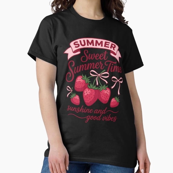 Cute Strawberry Sweet Summer Time Girls G5396, for Unisex – Extended ...
