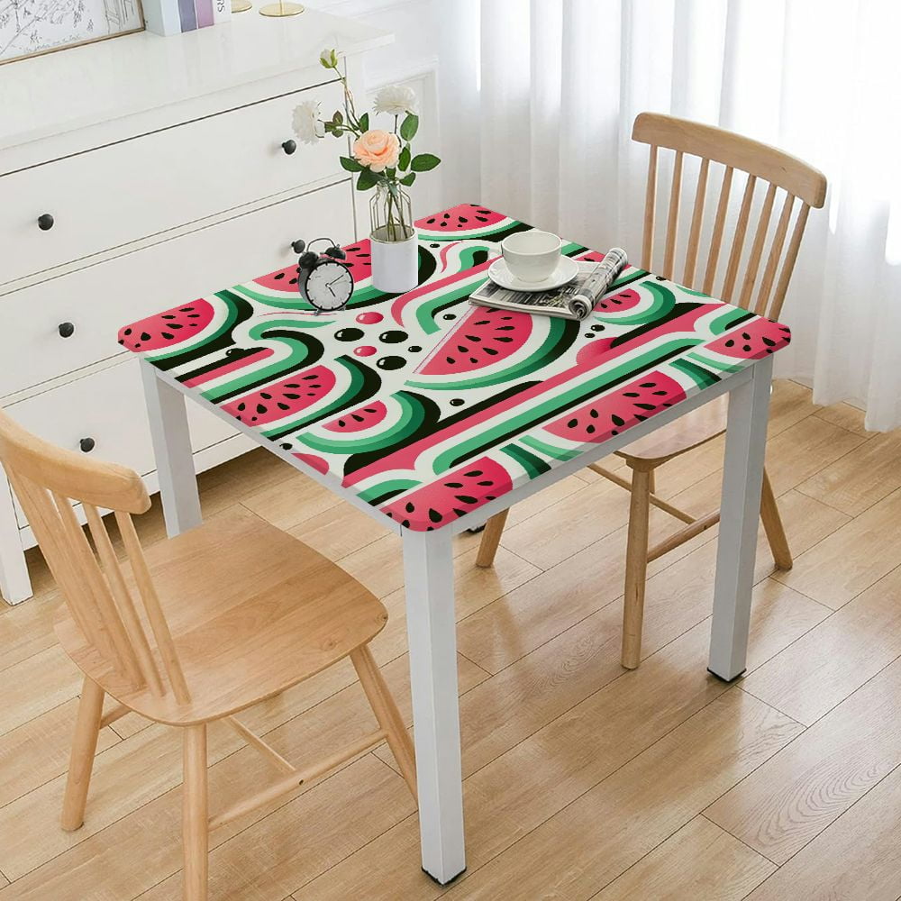 Cute Stripes Square Tablecloth Waterproof Durable Cloth Tablecloths ...