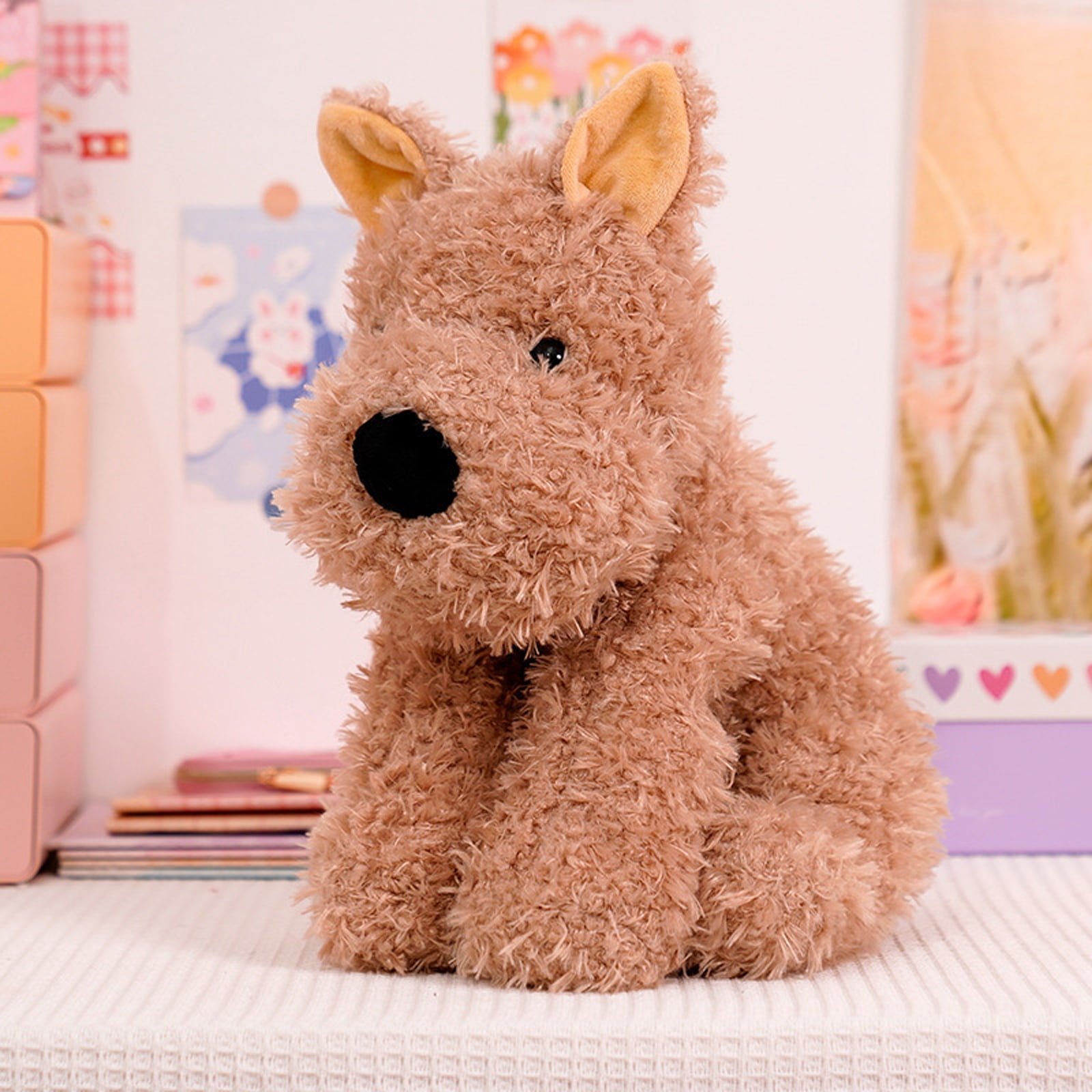 Cute Stuffed Animal Toy Puppy Dog, 7 Inch Stuffed Dog Plush Puppy ...