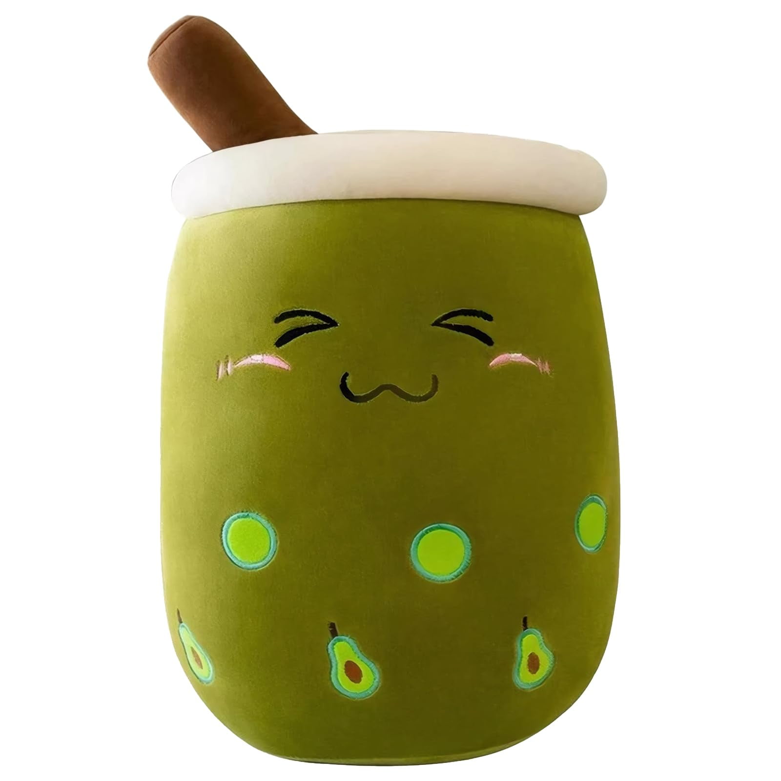 Cute Stuffed Boba Plush Bubble Tea Food Milk Cup Plushie Cartoon Pillow ...