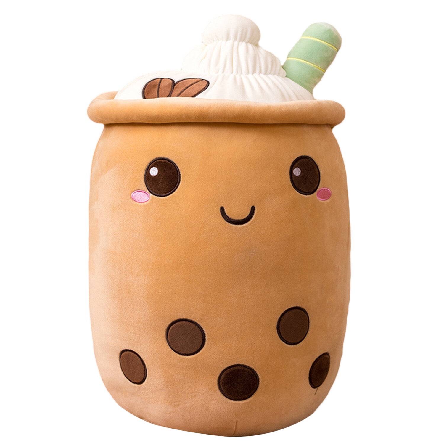 Cute Stuffed Boba Plush Bubble Tea Food Milk Cup Plushie Cartoon Pillow ...