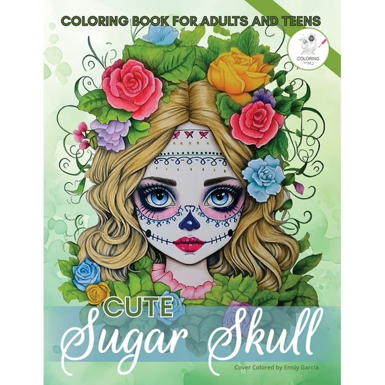 sugar skull designs coloring pages