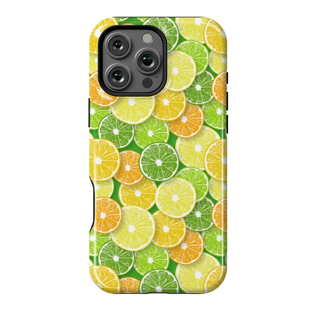 Cute Summer Citrus Fruit Slice Art Phone Case for iPhone 11 12 13 14 15 ...