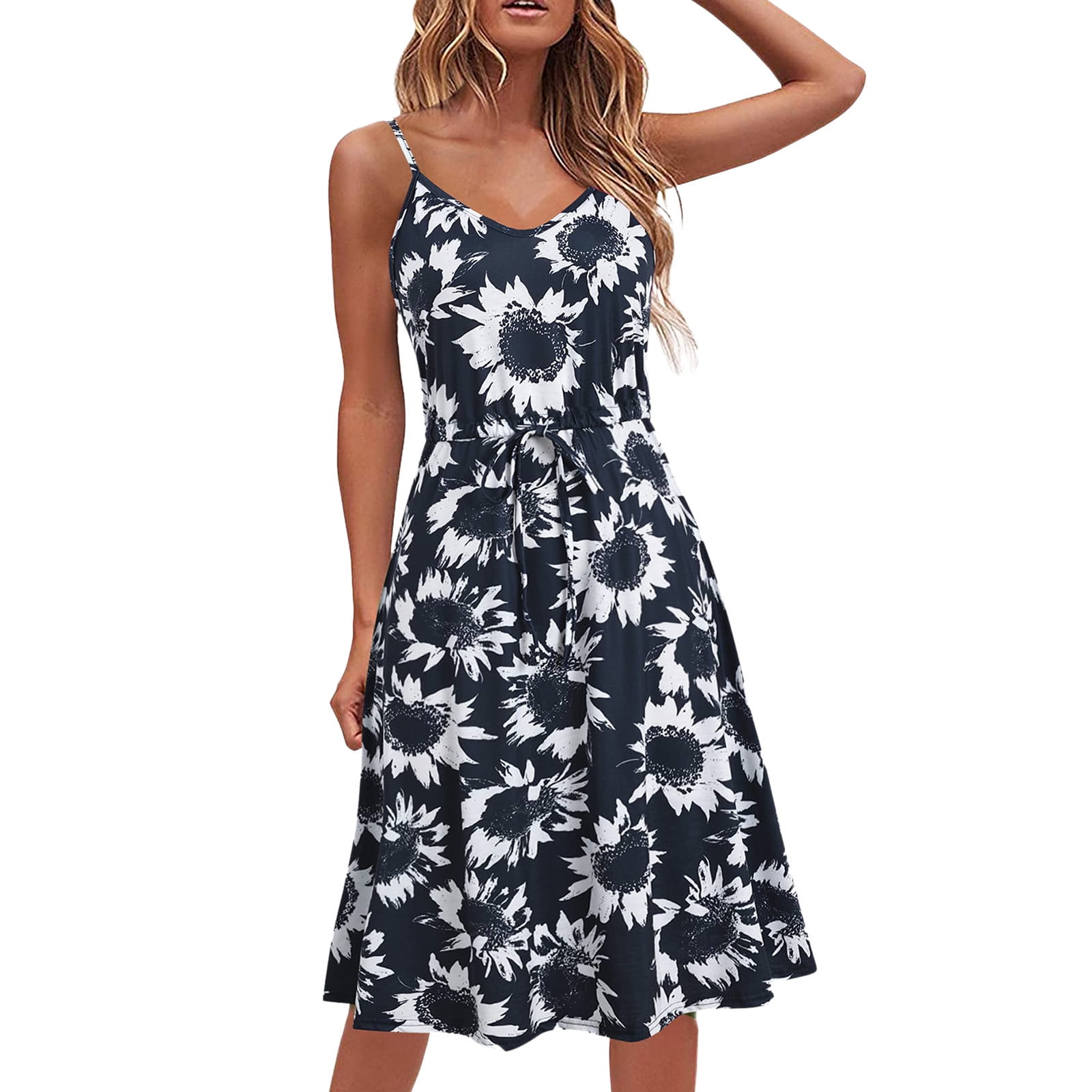 Cute Summer Dress Plus Size Dresses For Curvy Women Sundress Plus Size Black Maxi Dress For
