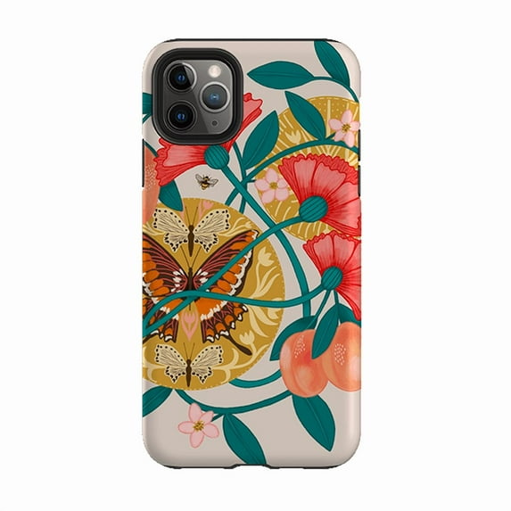 Cute Summer Fruit Apricots Sweet Pattern Artwork iPhone Case 17 16 15 ...