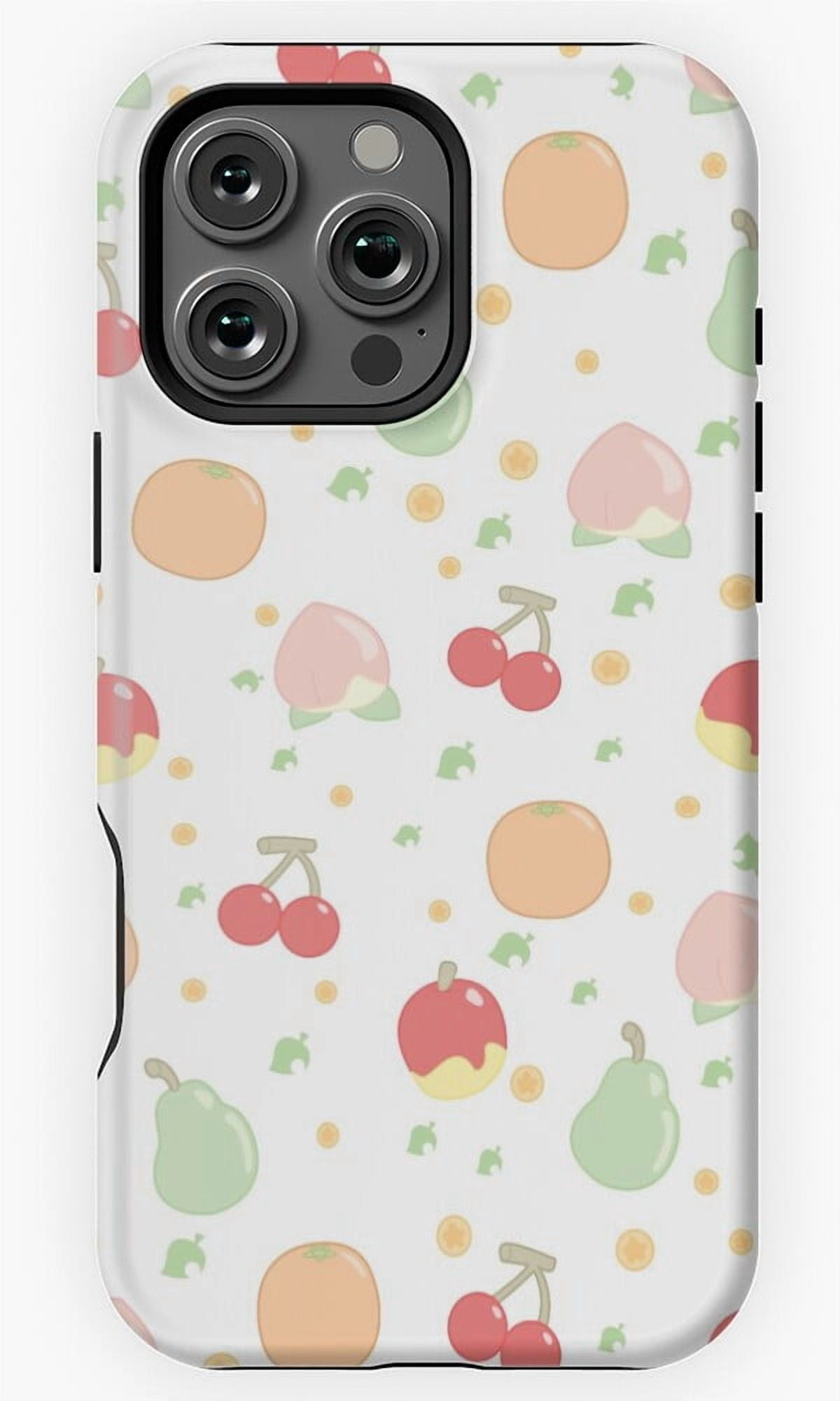Cute Summer Fruit Foodie Pattern Graphic iPhone 11–16 Pro Max ...