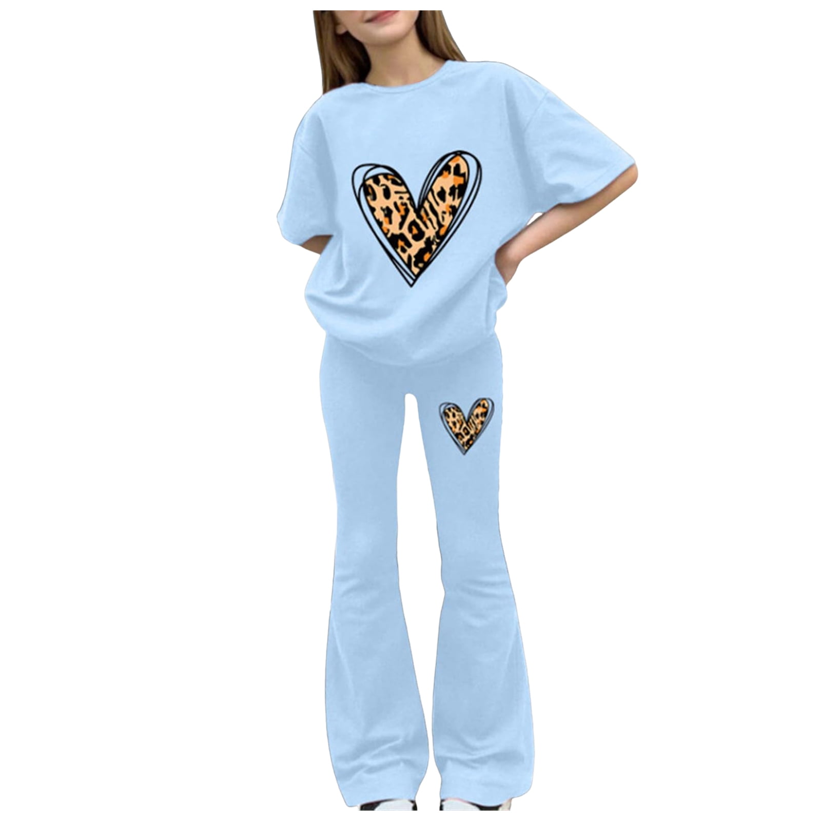 Cute Summer Outfits for Teens Girls Clothes Cute Print Short Sleeve ...
