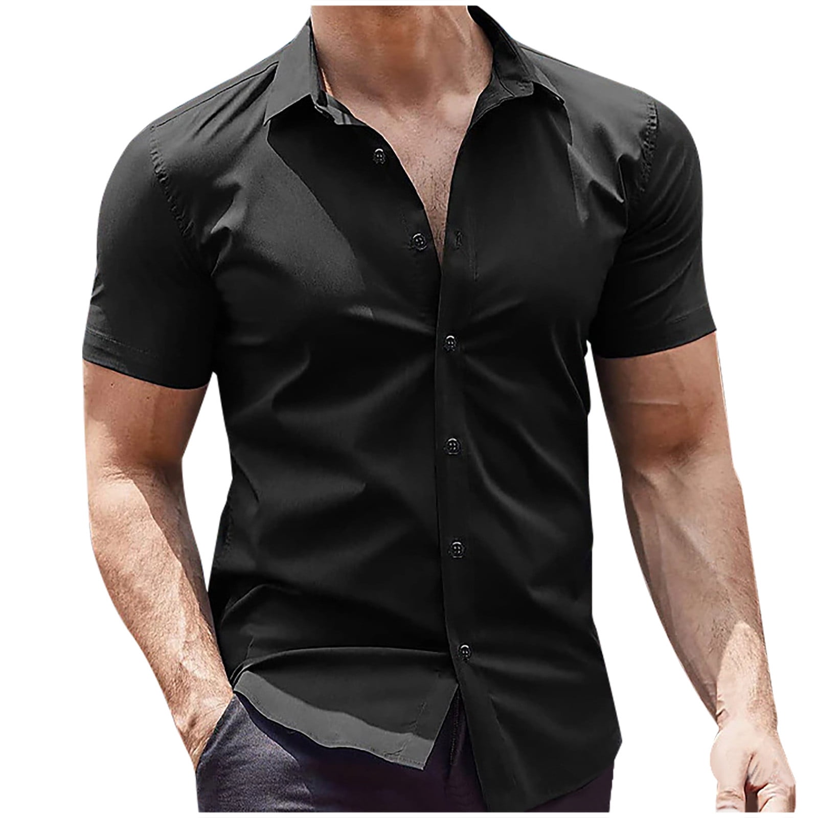 Cute Summer Tops for Men Over 50 Men Blouses Elegant Casual Petite Mens ...