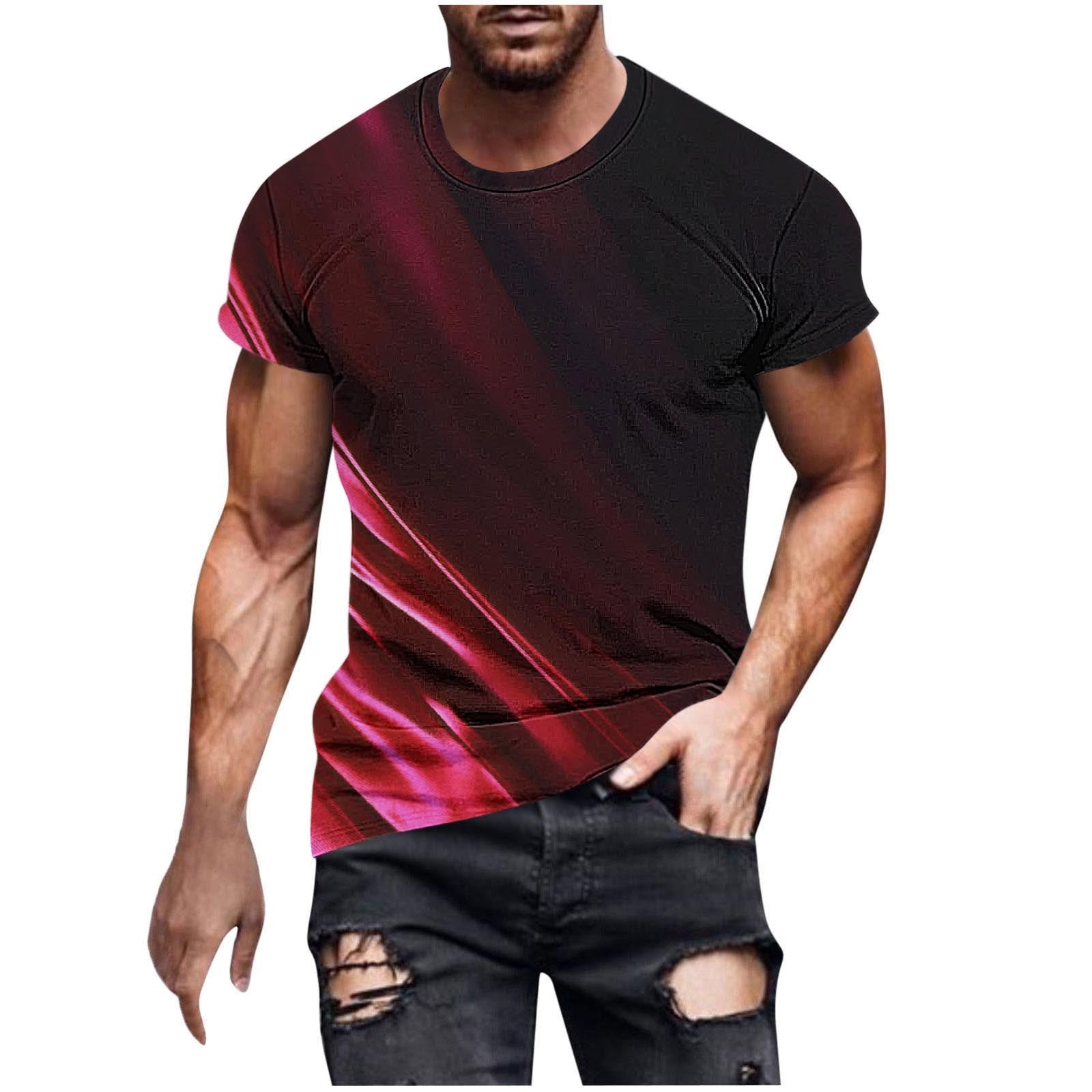 Cute Summer Tops for Men Trendy Men Blouses for Work Under 15 Long ...