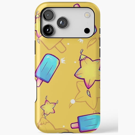 Cute Summer Treat Pattern Ice Cream Popsicle Phone Case for iPhone 17 ...