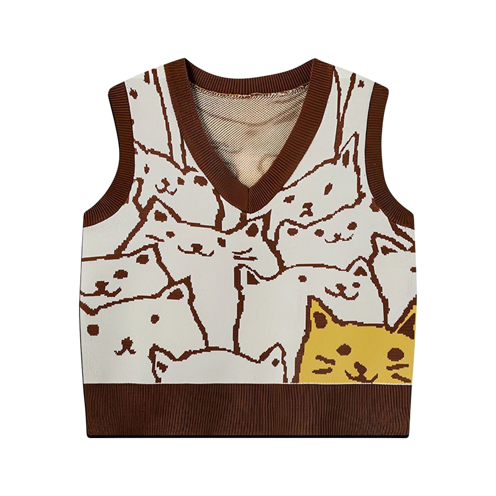 Cute Sweater Print Mouse Pad - Non-Slip Gaming Desk Mat with 3D Knit ...