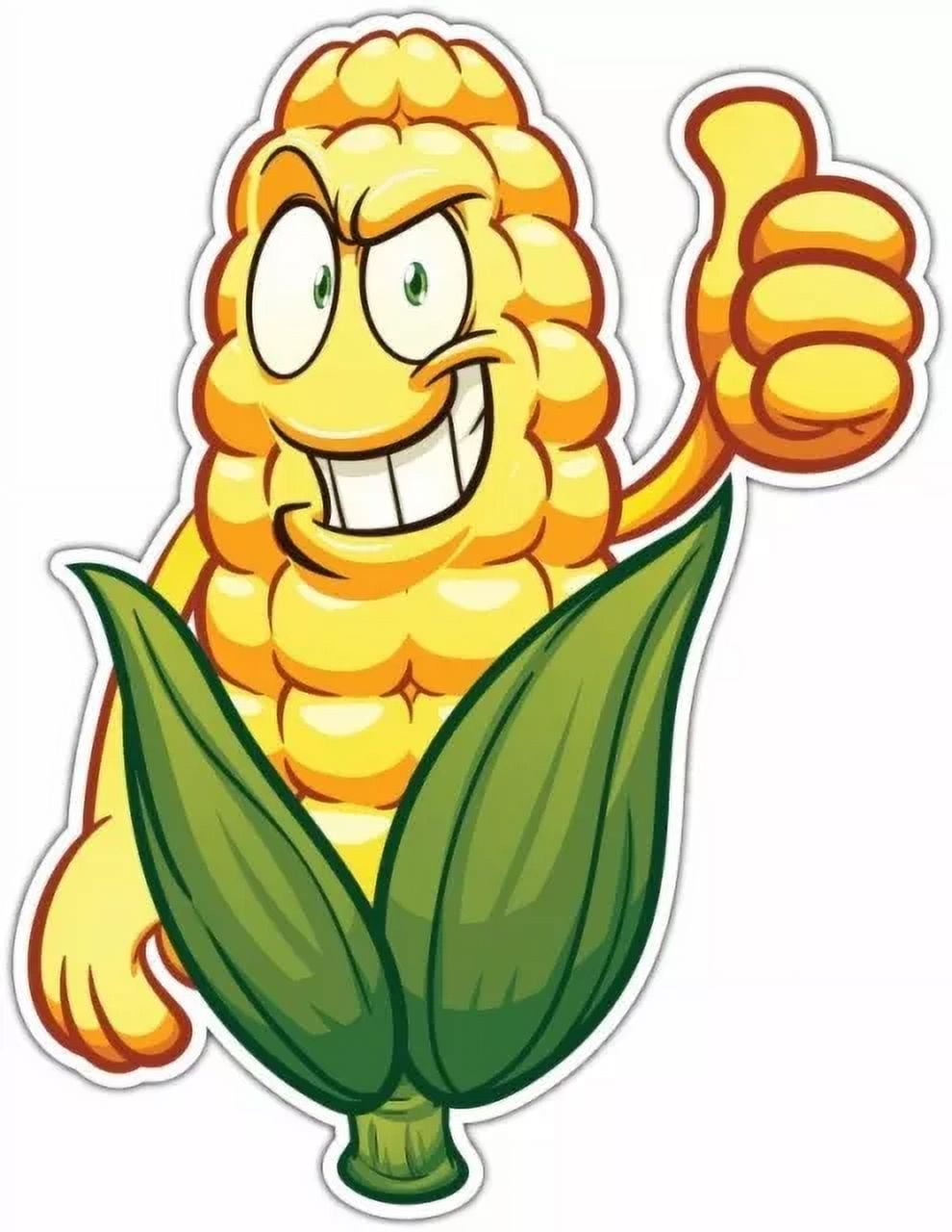 Cute Sweet Corn Maize Cob Farm Car Window Stickerphone Decal Water ...