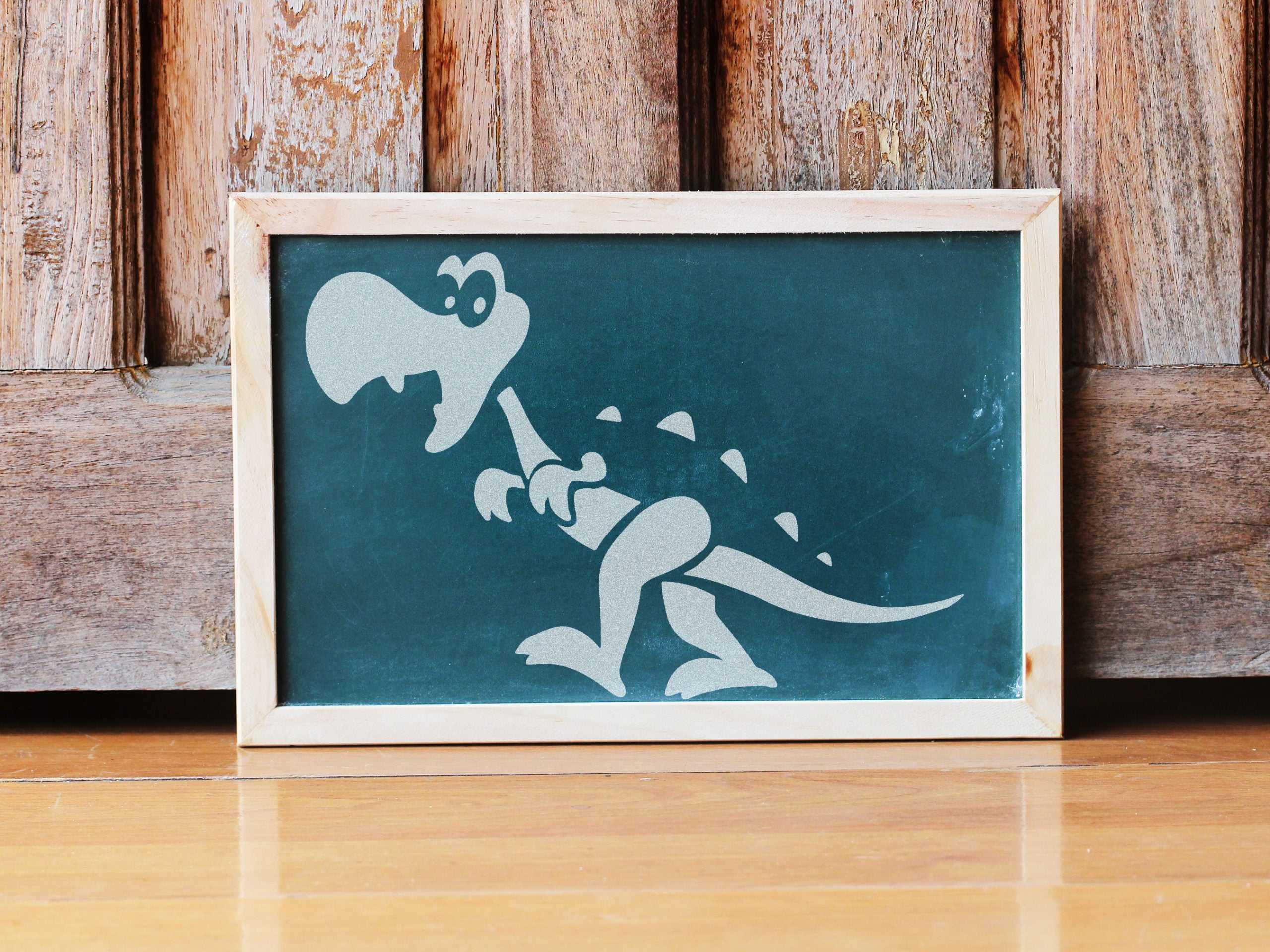 Cute T-Rex Stencil 3 - Art and Wall Stencil (18"x24") - Walmart.com