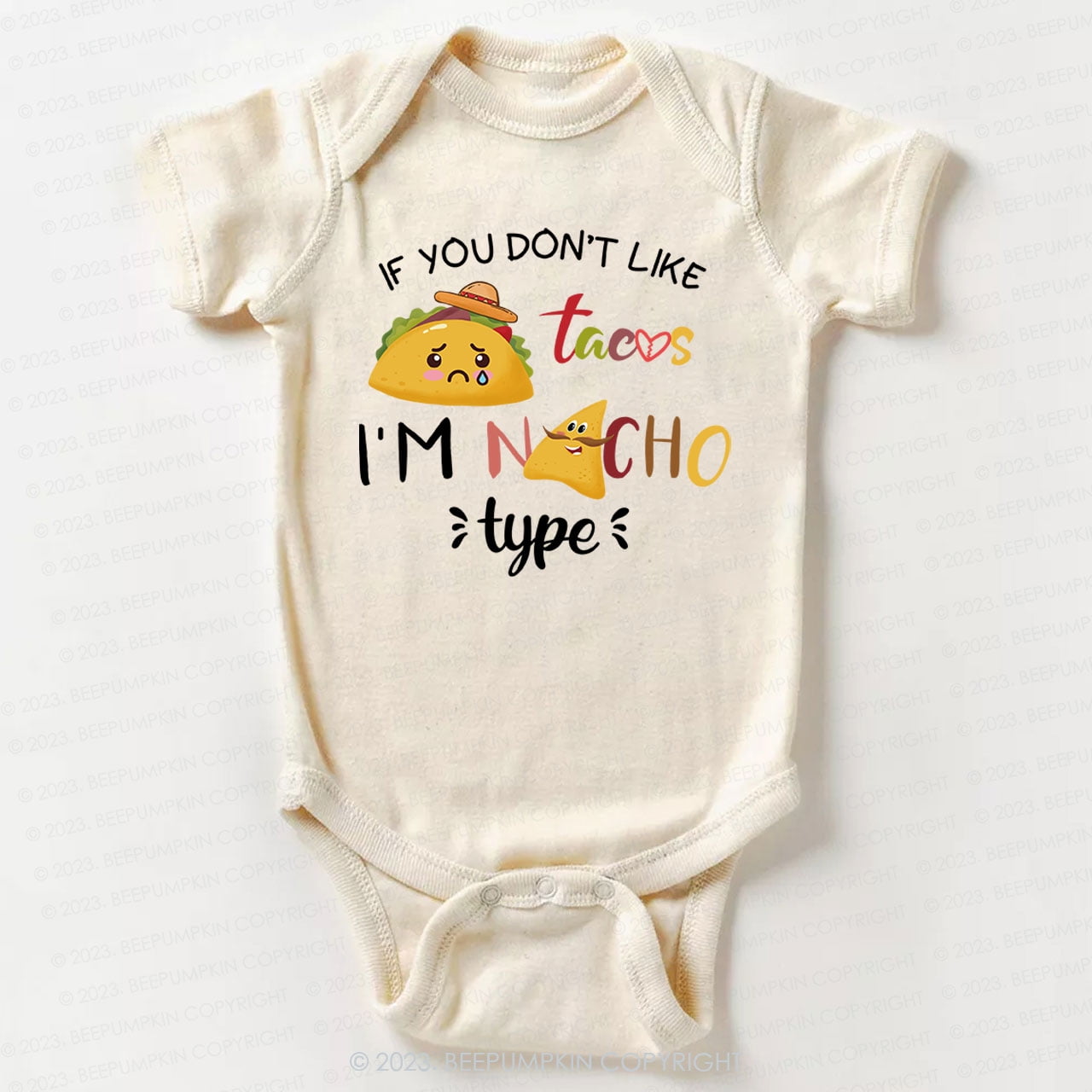 Cute Taco Slogan Baby Bodysuit Cute Baby Onesie, Baby Bodysuit Lat 4424 ...