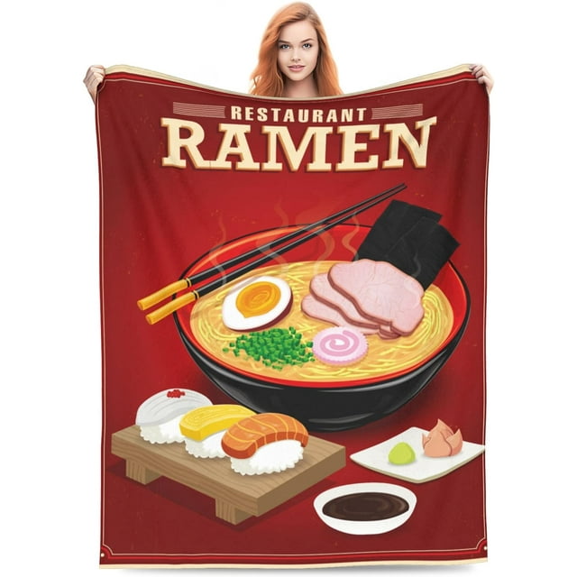 Cute Taco Throw Blanket Gifts for Kids Adults Soft Warm Lightweight ...