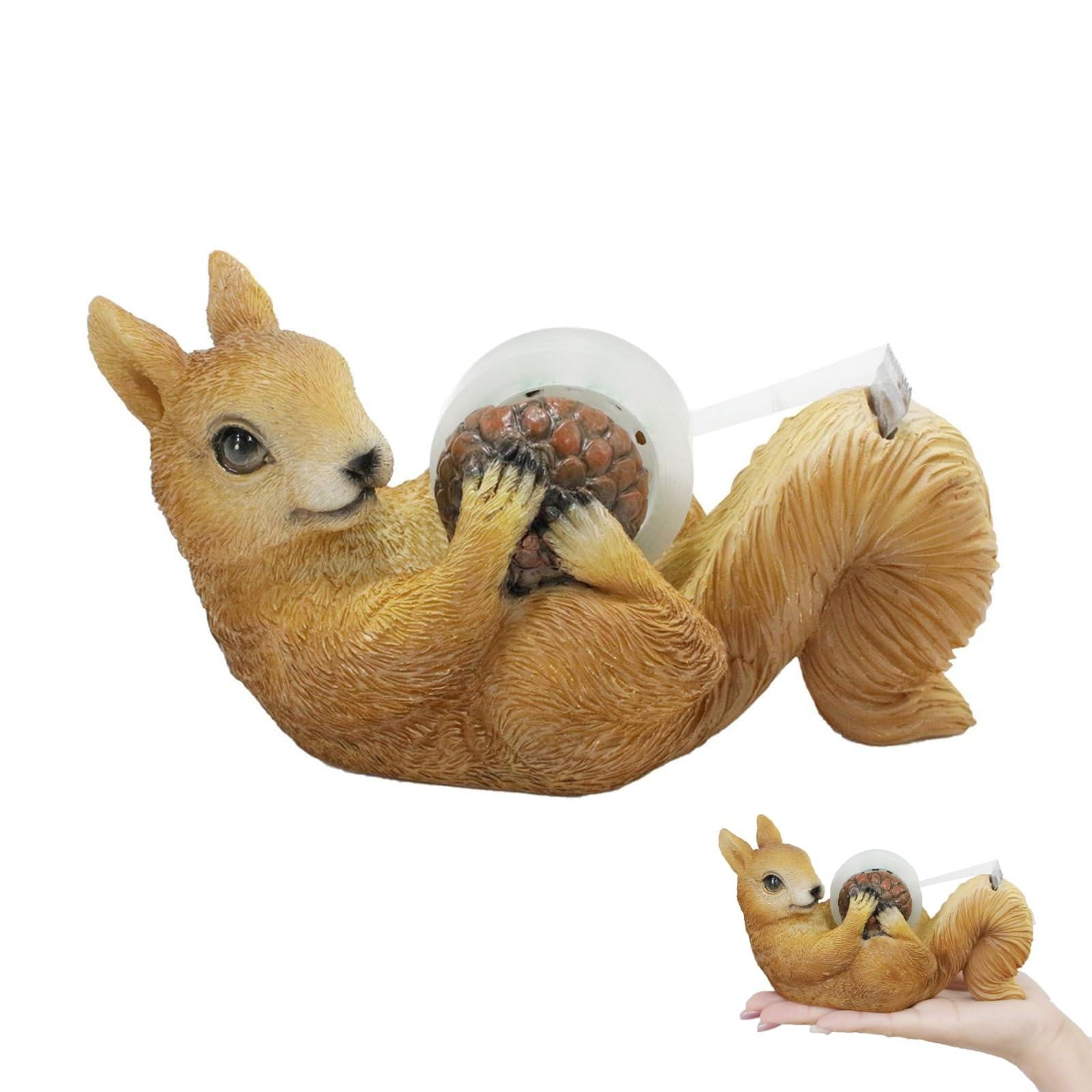 Cute Tape Dispenser, Squirrel Desktop Tape Dispenser, Fun Tape Desk ...