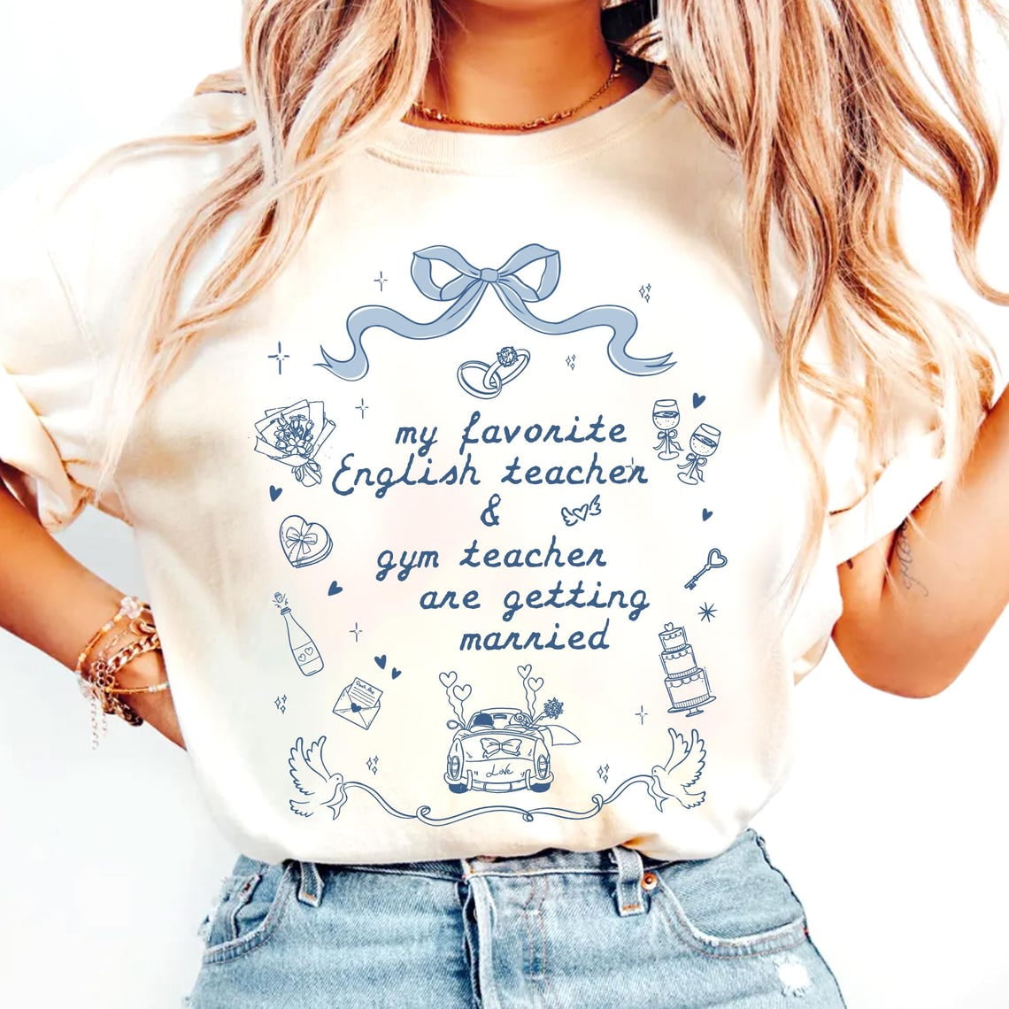 Cute Teacher Engagement Comfort Colors Shirt – “My Favorite Teachers ...