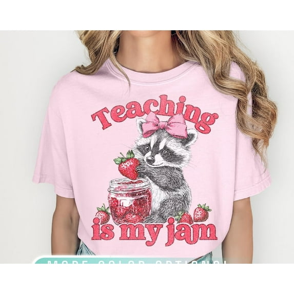 Cute Teaching is My Jam Shirt, Teacher Appreciation Tee, First Day of School TShirt, New Teacher ...