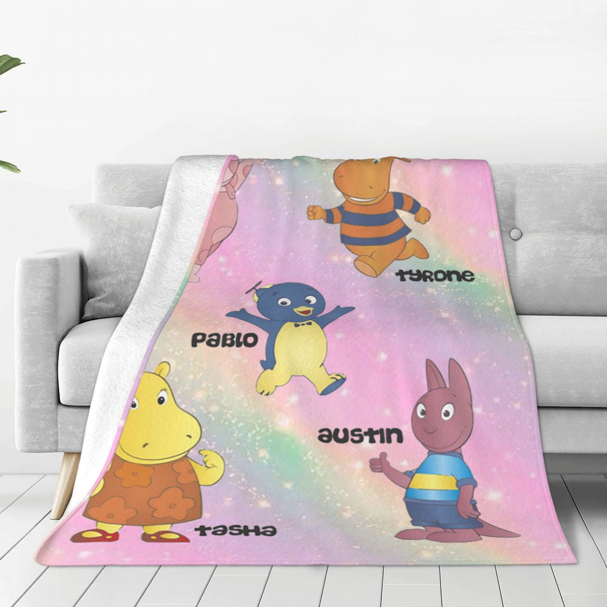 Cute The Backyardigans Soft Lightweight Bed Blankets Plush Fuzzy Cozy ...
