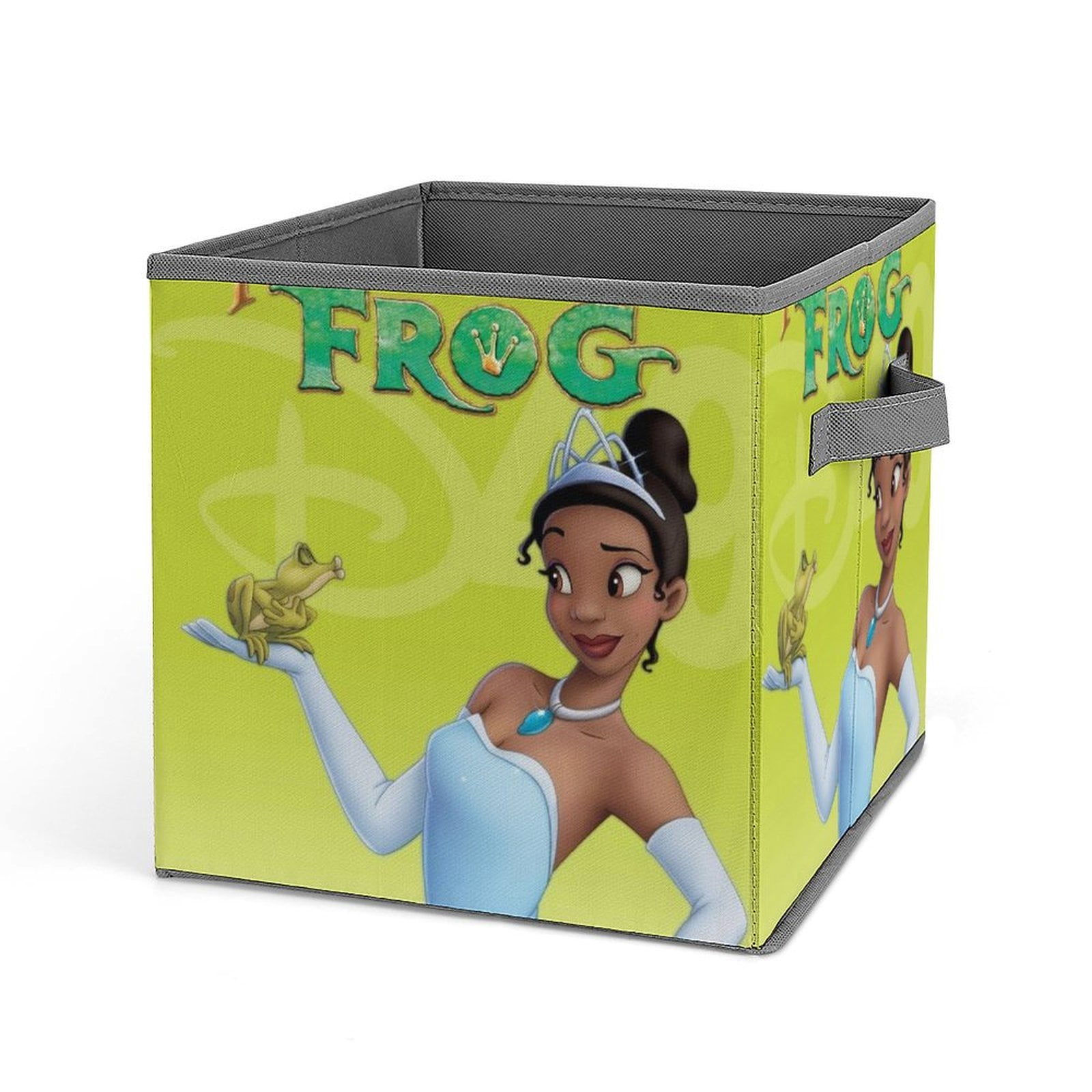 Cute Tiana Capacity Collapsible Storage Bin, Anime Cartoon Foldable ...