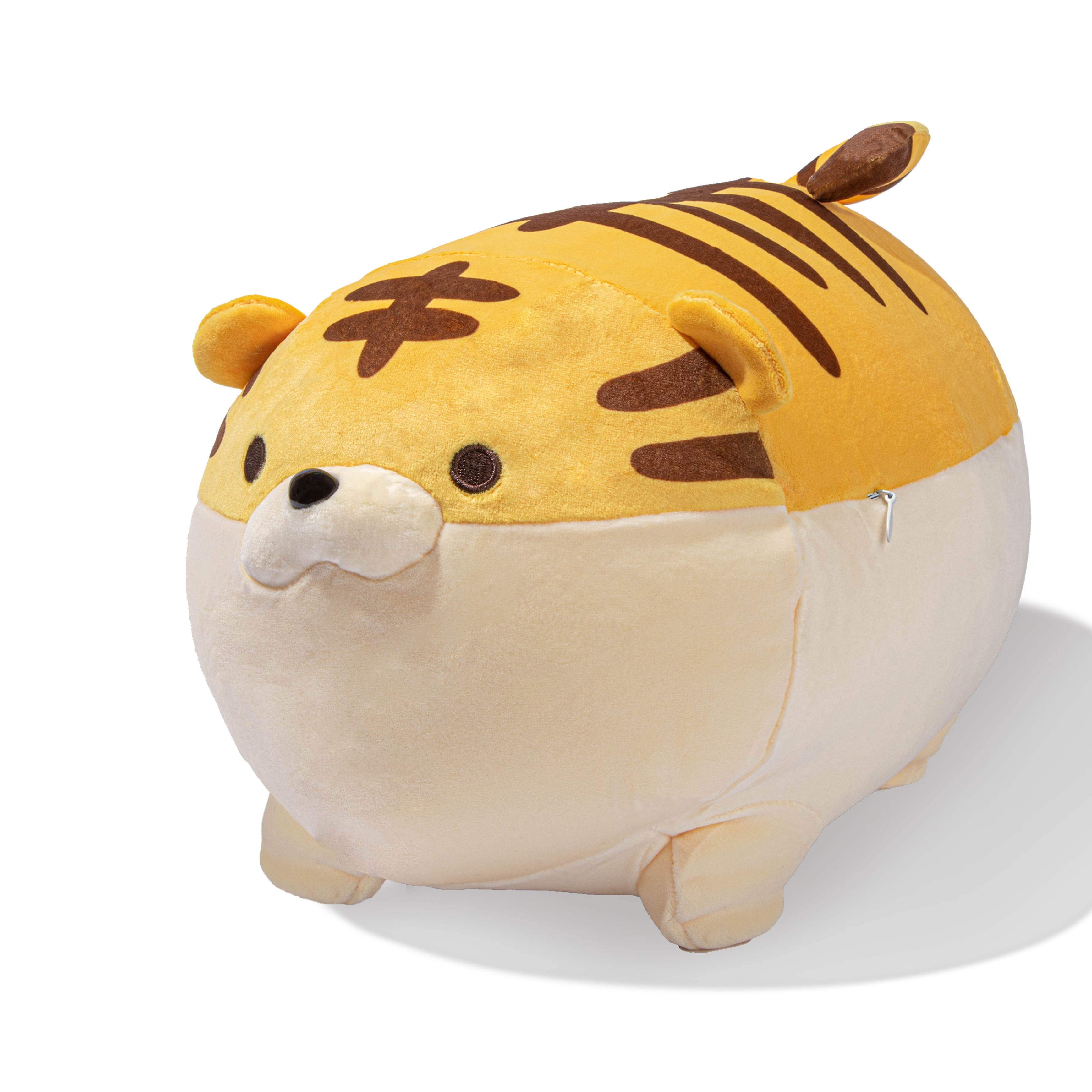 Cute Tiger Plush Pillow - Cute and Chubby Stuffed Animal Plushie - Soft ...