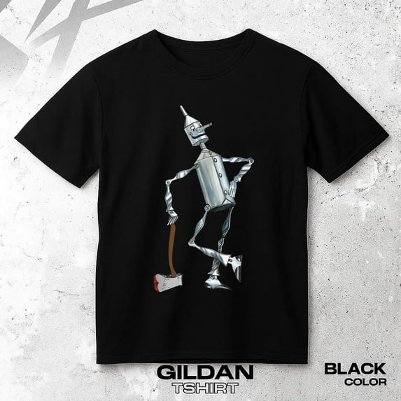 Cute Tin Man Wizard Of Oz 1973 Vintage Movie Fan Graphic Unisex T-Shirt ...