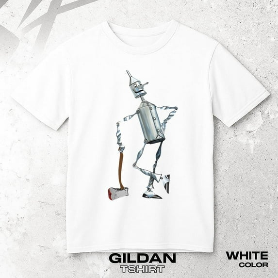 Cute Tin Man Wizard Of Oz 1973 Vintage Movie Fan Graphic Unisex T-Shirt ...