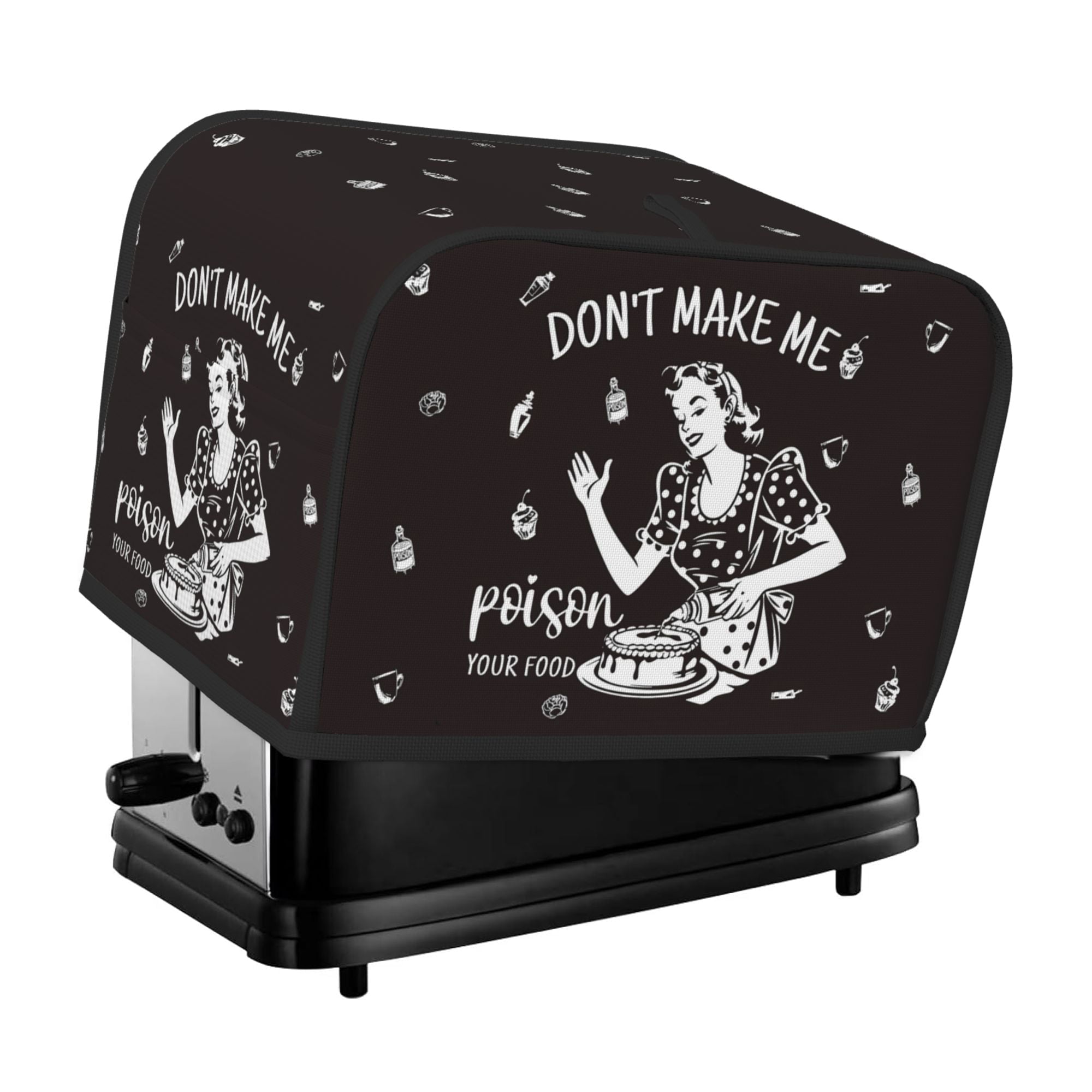 Cute Toaster Cover, Funny Smiling Housewife Toaster Cover, Washable ...