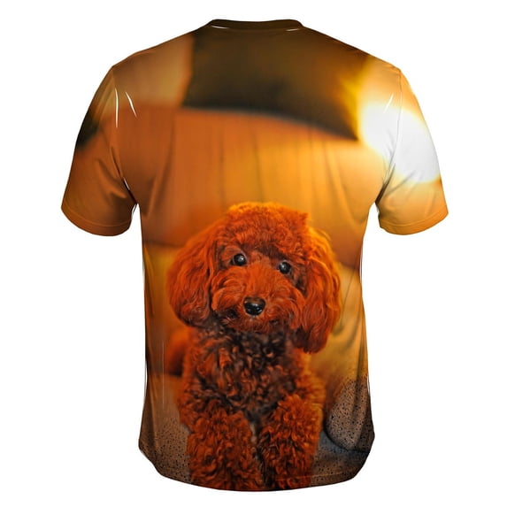 Cute Toy Couch Poodle Mens T-Shirt All Over Print - Walmart.com