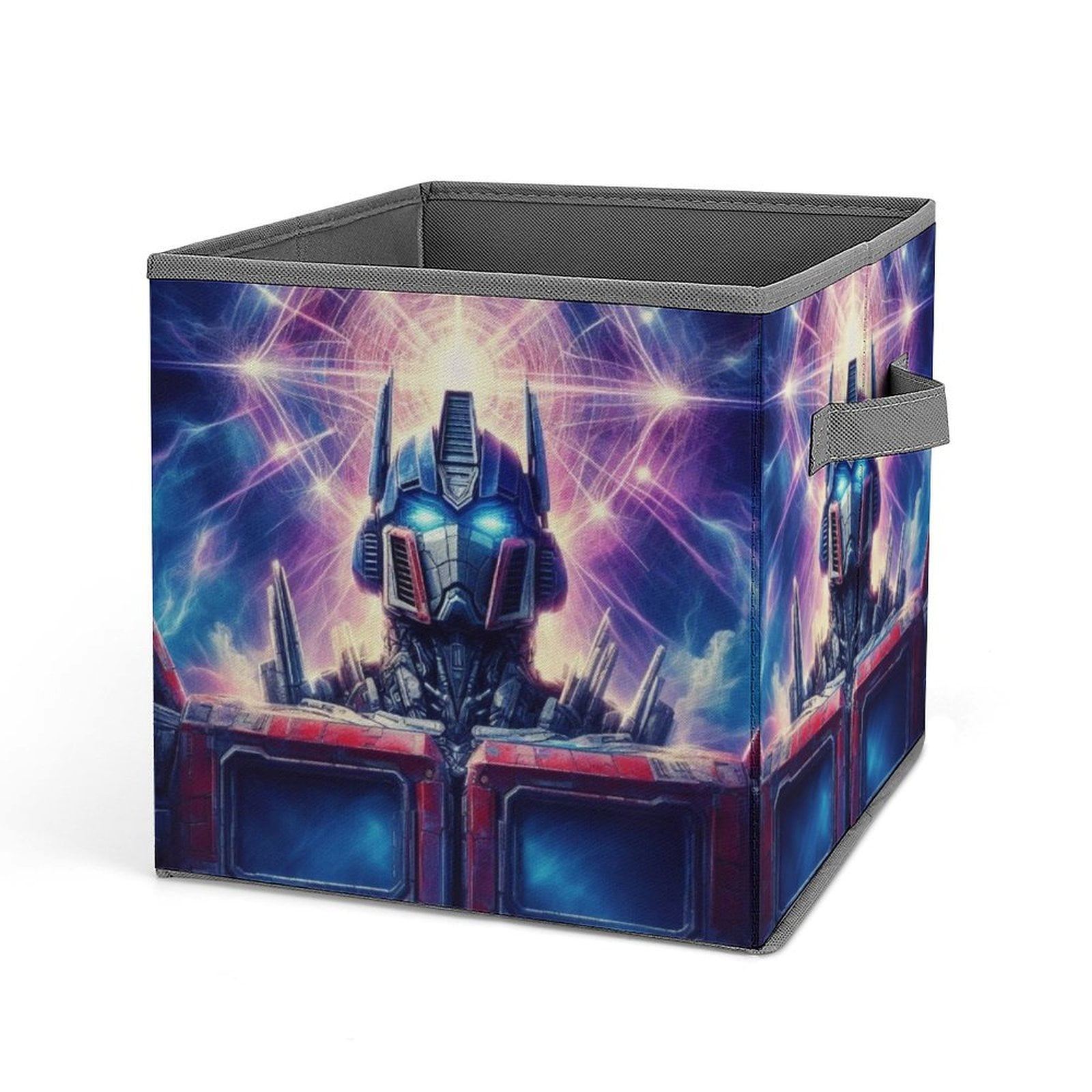 Cute Transformers Capacity Collapsible Storage Bin, Anime Cartoon ...
